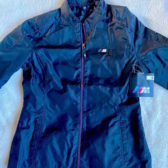 BMW | Jackets & Coats | Bmw Womens Nylon Jacket Size Medium Brand New ...